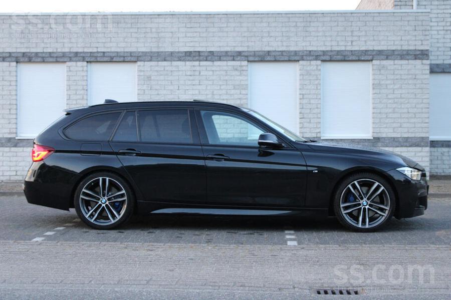 Black BMW 320 2018 in Saldus, with an engine capacity of 2.00 L and mileage of 262 thousand km for 14995 €, photo 9 on AUTOMOTO.COM.LV