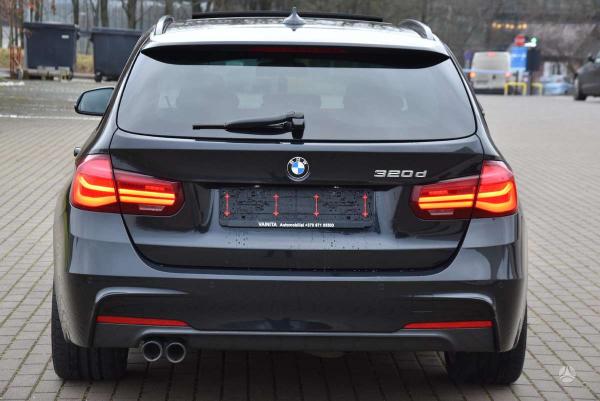 Melns BMW 320 2018 Viļņa, ar dzinēja tilpumu 2.00 L un nobraukumu 321 tūkst. km par 12800 €, foto 3 vietnē AUTOMOTO.COM.LV