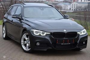 Black BMW 320 2018 in Vilnius, with an engine capacity of 2.00 L and mileage of 321 thousand km for 12800 €, photo 6 on AUTOMOTO.COM.LV