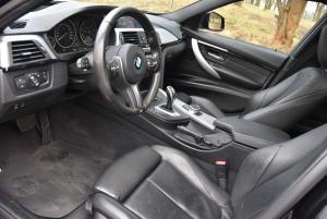 Black BMW 320 2018 in Vilnius, with an engine capacity of 2.00 L and mileage of 321 thousand km for 12800 €, photo 16 on AUTOMOTO.COM.LV