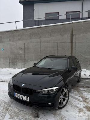 Melns BMW 320 2018 Viļņa, ar dzinēja tilpumu 2.00 L un nobraukumu 267 tūkst. km par 14330 €, foto  vietnē AUTOMOTO.COM.LV