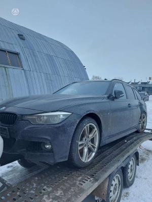 Melns BMW 320 2018 Viļņa, ar dzinēja tilpumu 2.00 L un nobraukumu 130 tūkst. km par 7300 €, foto  vietnē AUTOMOTO.COM.LV
