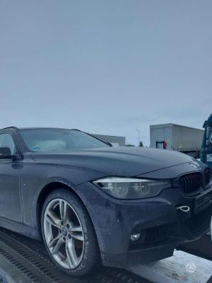 Black BMW 320 2018 in Vilnius, with an engine capacity of 2.00 L and mileage of 130 thousand km for 7300 €, photo 10 on AUTOMOTO.COM.LV