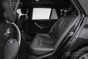 Black BMW 320 2018 in Riga, with an engine capacity of 2.00 L and mileage of 192 thousand km for 16450 €, photo 14 on AUTOMOTO.COM.LV