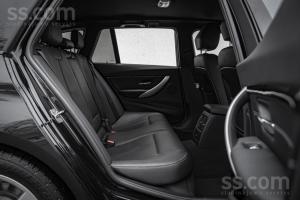 Black BMW 320 2018 in Riga, with an engine capacity of 2.00 L and mileage of 192 thousand km for 16450 €, photo 15 on AUTOMOTO.COM.LV