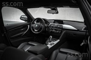 Black BMW 320 2018 in Riga, with an engine capacity of 2.00 L and mileage of 192 thousand km for 16450 €, photo 16 on AUTOMOTO.COM.LV