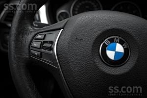 Black BMW 320 2018 in Riga, with an engine capacity of 2.00 L and mileage of 192 thousand km for 16450 €, photo 18 on AUTOMOTO.COM.LV