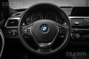 Black BMW 320 2018 in Riga, with an engine capacity of 2.00 L and mileage of 192 thousand km for 16450 €, photo 19 on AUTOMOTO.COM.LV