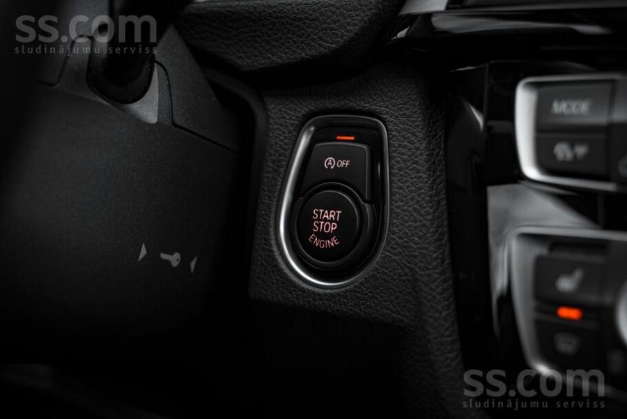 Black BMW 320 2018 in Riga, with an engine capacity of 2.00 L and mileage of 192 thousand km for 16450 €, photo 22 on AUTOMOTO.COM.LV