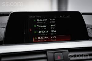 Black BMW 320 2018 in Riga, with an engine capacity of 2.00 L and mileage of 192 thousand km for 16450 €, photo 26 on AUTOMOTO.COM.LV