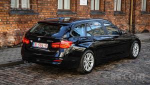 Black BMW 320 2018 in Riga, with an engine capacity of 2.00 L and mileage of 292 thousand km for 10950 €, photo 5 on AUTOMOTO.COM.LV