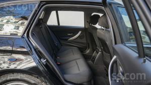 Black BMW 320 2018 in Riga, with an engine capacity of 2.00 L and mileage of 292 thousand km for 10950 €, photo 12 on AUTOMOTO.COM.LV