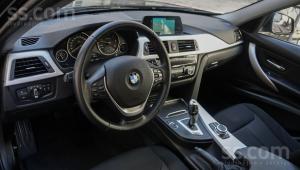Black BMW 320 2018 in Riga, with an engine capacity of 2.00 L and mileage of 292 thousand km for 10950 €, photo 16 on AUTOMOTO.COM.LV