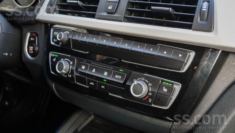 Black BMW 320 2018 in Riga, with an engine capacity of 2.00 L and mileage of 292 thousand km for 10950 €, photo 18 on AUTOMOTO.COM.LV