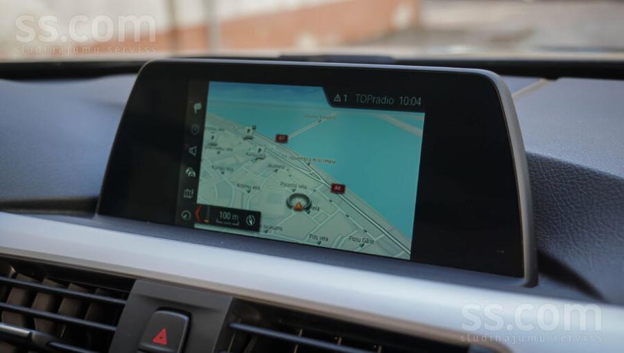 Black BMW 320 2018 in Riga, with an engine capacity of 2.00 L and mileage of 292 thousand km for 10950 €, photo 19 on AUTOMOTO.COM.LV
