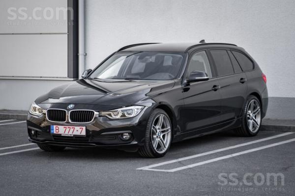 Melns BMW 320 2018 Rīga, ar dzinēja tilpumu 2.00 L un nobraukumu 98 tūkst. km par 18500 €, foto 1 vietnē AUTOMOTO.COM.LV