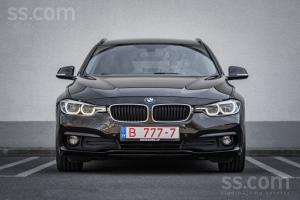Black BMW 320 2018 in Riga, with an engine capacity of 2.00 L and mileage of 98 thousand km for 18500 €, photo 3 on AUTOMOTO.COM.LV