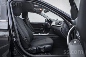 Black BMW 320 2018 in Riga, with an engine capacity of 2.00 L and mileage of 98 thousand km for 18500 €, photo 11 on AUTOMOTO.COM.LV