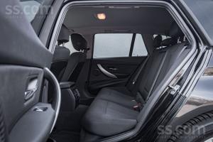 Black BMW 320 2018 in Riga, with an engine capacity of 2.00 L and mileage of 98 thousand km for 18500 €, photo 12 on AUTOMOTO.COM.LV