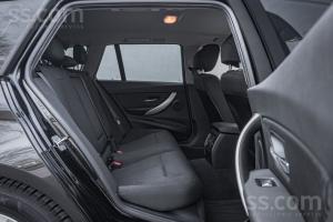 Black BMW 320 2018 in Riga, with an engine capacity of 2.00 L and mileage of 98 thousand km for 18500 €, photo 13 on AUTOMOTO.COM.LV