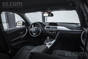 Black BMW 320 2018 in Riga, with an engine capacity of 2.00 L and mileage of 98 thousand km for 18500 €, photo 15 on AUTOMOTO.COM.LV