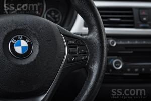 Black BMW 320 2018 in Riga, with an engine capacity of 2.00 L and mileage of 98 thousand km for 18500 €, photo 19 on AUTOMOTO.COM.LV
