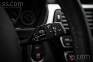 Black BMW 320 2018 in Riga, with an engine capacity of 2.00 L and mileage of 192 thousand km for 15990 €, photo 21 on AUTOMOTO.COM.LV