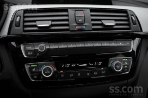 Black BMW 320 2018 in Riga, with an engine capacity of 2.00 L and mileage of 192 thousand km for 15990 €, photo 24 on AUTOMOTO.COM.LV