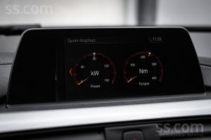 Black BMW 320 2018 in Riga, with an engine capacity of 2.00 L and mileage of 192 thousand km for 15990 €, photo 25 on AUTOMOTO.COM.LV