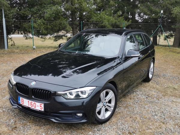 Black BMW 320 2018 in Riga, with an engine capacity of 2.00 L and mileage of 223 thousand km for 13900 €, photo 1 on AUTOMOTO.COM.LV