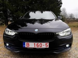 Black BMW 320 2018 in Riga, with an engine capacity of 2.00 L and mileage of 223 thousand km for 13900 €, photo 11 on AUTOMOTO.COM.LV