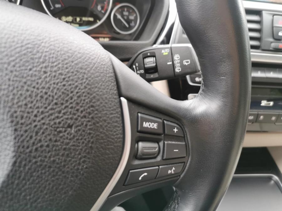 Black BMW 320 2018 in Riga, with an engine capacity of 2.00 L and mileage of 223 thousand km for 13900 €, photo 17 on AUTOMOTO.COM.LV