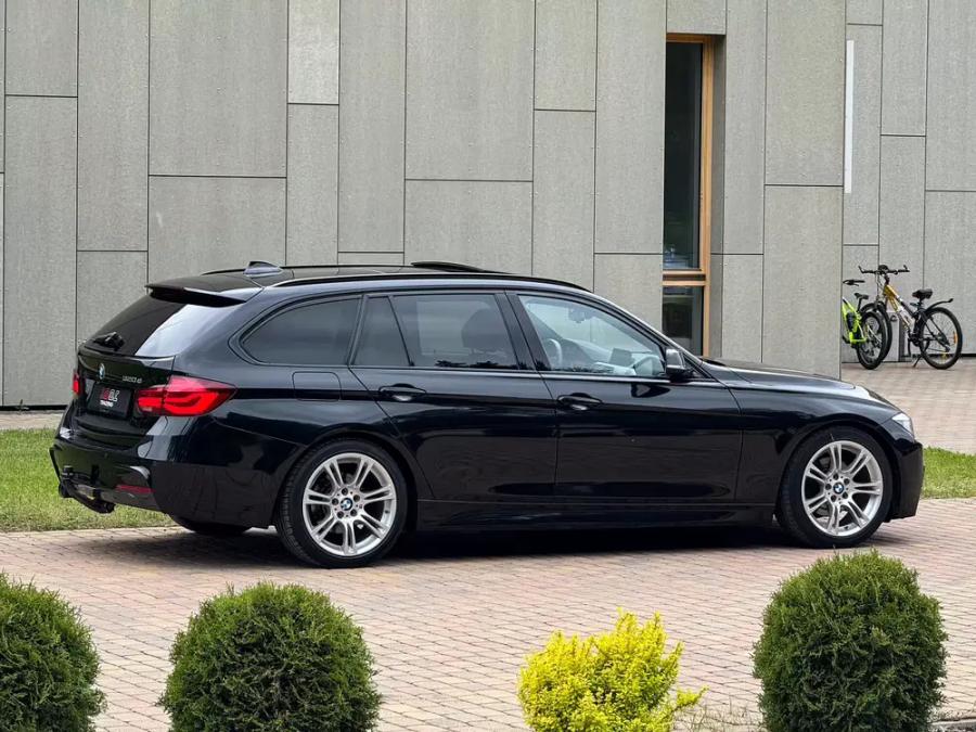 Black BMW 320 2018 in Riga, with an engine capacity of 2.00 L and mileage of 198 thousand km for 4900 €, photo 5 on AUTOMOTO.COM.LV