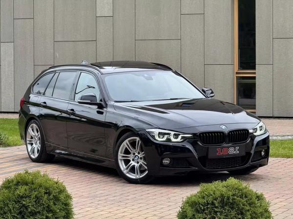 Black BMW 320 2018 in Riga, with an engine capacity of 2.00 L and mileage of 198 thousand km for 4900 €, photo 5 on AUTOMOTO.COM.LV