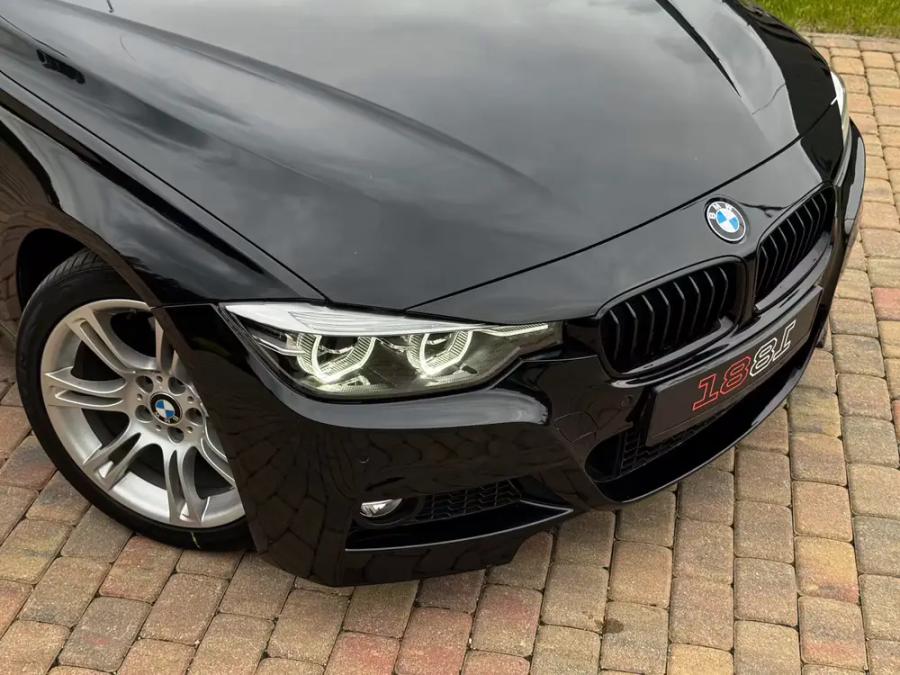 Black BMW 320 2018 in Riga, with an engine capacity of 2.00 L and mileage of 198 thousand km for 4900 €, photo 8 on AUTOMOTO.COM.LV