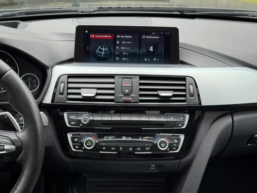 Black BMW 320 2018 in Riga, with an engine capacity of 2.00 L and mileage of 198 thousand km for 4900 €, photo 24 on AUTOMOTO.COM.LV