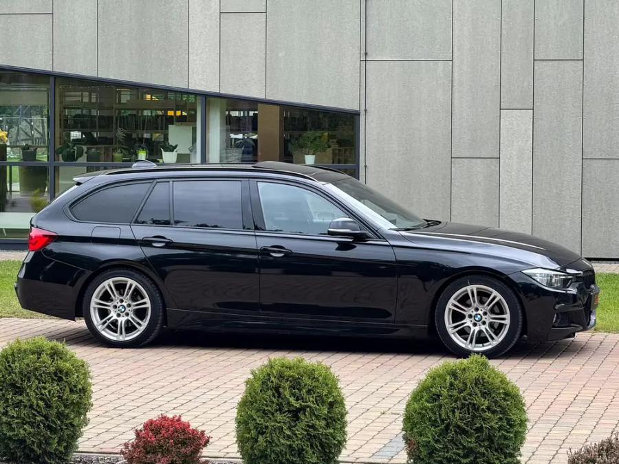 Black BMW 320 2018 in Riga, with an engine capacity of 2.00 L and mileage of 198 thousand km for 4900 €, photo 29 on AUTOMOTO.COM.LV