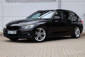 Black BMW 320 2018 in Riga, with an engine capacity of 2.00 L and mileage of 222 thousand km for 12495 €, photo  on AUTOMOTO.COM.LV