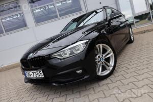 Black BMW 320 2018 in Riga, with an engine capacity of 2.00 L and mileage of 222 thousand km for 12495 €, photo 3 on AUTOMOTO.COM.LV