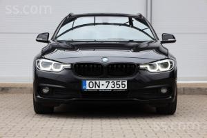 Black BMW 320 2018 in Riga, with an engine capacity of 2.00 L and mileage of 222 thousand km for 12495 €, photo 4 on AUTOMOTO.COM.LV