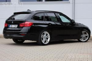 Black BMW 320 2018 in Riga, with an engine capacity of 2.00 L and mileage of 222 thousand km for 12495 €, photo 8 on AUTOMOTO.COM.LV