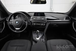 Black BMW 320 2018 in Riga, with an engine capacity of 2.00 L and mileage of 222 thousand km for 12495 €, photo 9 on AUTOMOTO.COM.LV