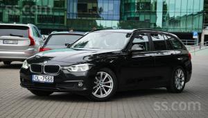 Black BMW 320 2018 in Riga, with an engine capacity of 2.00 L and mileage of 292 thousand km for 9950 €, photo 4 on AUTOMOTO.COM.LV