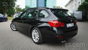 Black BMW 320 2018 in Riga, with an engine capacity of 2.00 L and mileage of 292 thousand km for 9950 €, photo 9 on AUTOMOTO.COM.LV