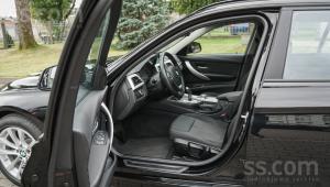 Black BMW 320 2018 in Riga, with an engine capacity of 2.00 L and mileage of 292 thousand km for 9950 €, photo 10 on AUTOMOTO.COM.LV