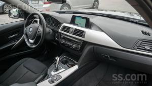 Black BMW 320 2018 in Riga, with an engine capacity of 2.00 L and mileage of 292 thousand km for 9950 €, photo 15 on AUTOMOTO.COM.LV
