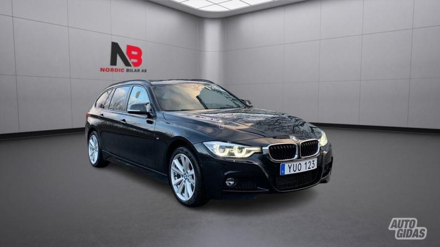 Black BMW 320 2019 in Kaunas, with an engine capacity of 0.00 L and mileage of 95 thousand km for 27009 €, photo 2 on AUTOMOTO.COM.LV