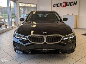 Black BMW 320 2019 in Kaunas, with an engine capacity of 2.00 L and mileage of 94 thousand km for 26469 €, photo 2 on AUTOMOTO.COM.LV