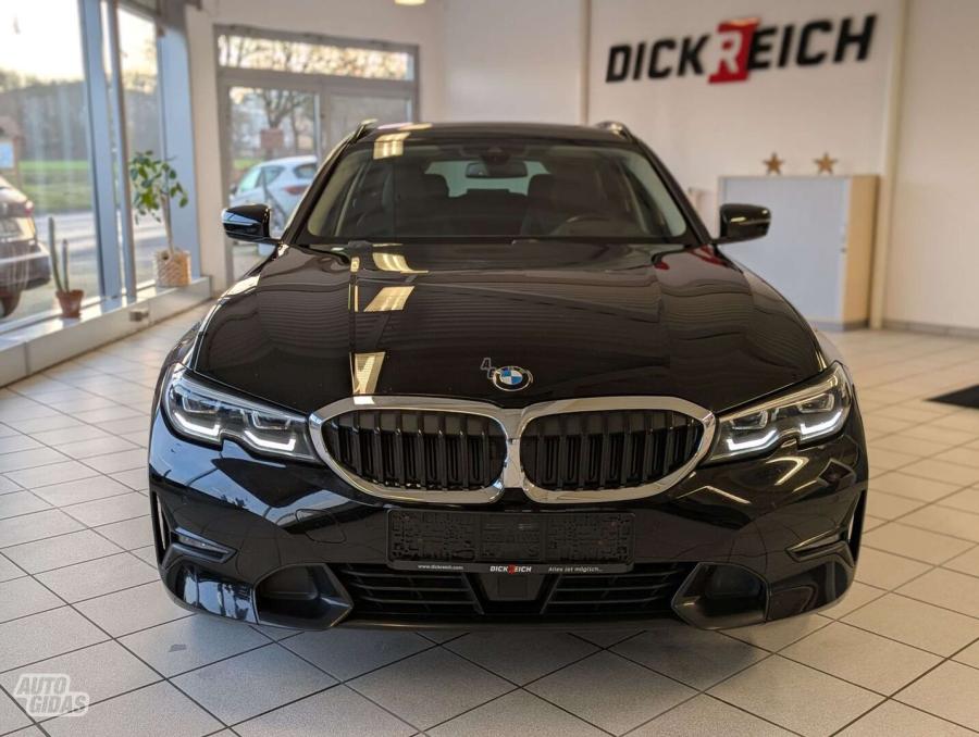 Black BMW 320 2019 in Kaunas, with an engine capacity of 2.00 L and mileage of 94 thousand km for 26469 €, photo 2 on AUTOMOTO.COM.LV