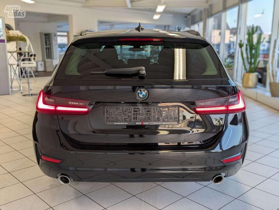 Black BMW 320 2019 in Kaunas, with an engine capacity of 2.00 L and mileage of 94 thousand km for 26469 €, photo 6 on AUTOMOTO.COM.LV